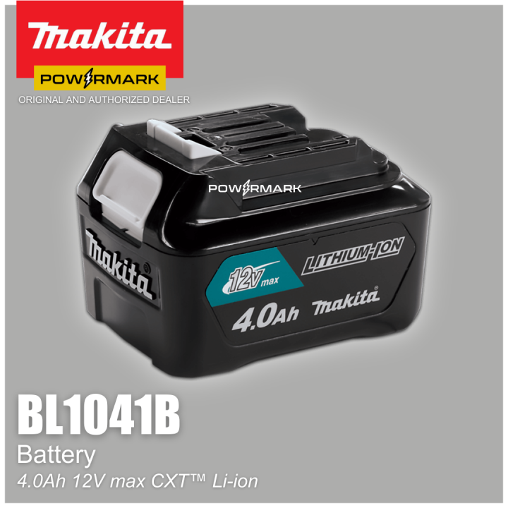 MAKITA BL1041B Battery 4.0Ah 12V max CXT™ Li-ion [POWERMARK | PCT ...