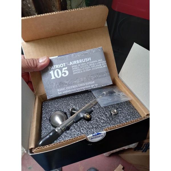 Original BADGER Xtreme Patriot 105 Airbrush Kit | Lazada PH
