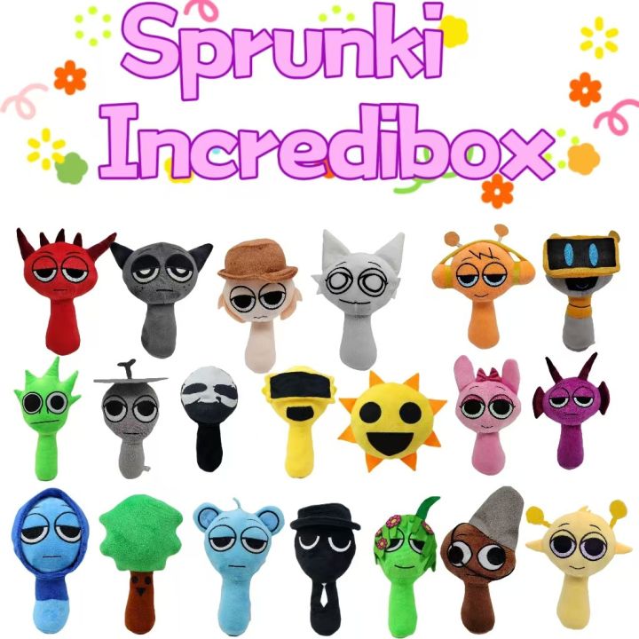 Sprunki Plush Doll Sprunki Incredibox Wenda Gray Oren Raddy Stuffed – eroppa