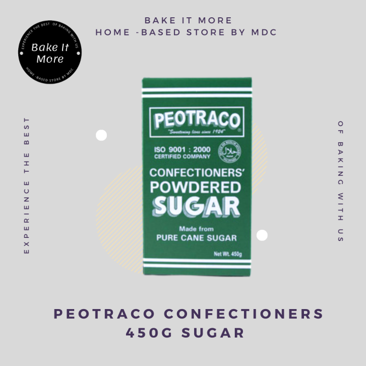 Peotraco Confectioners Sugar 450g EXP 2025 | Lazada PH