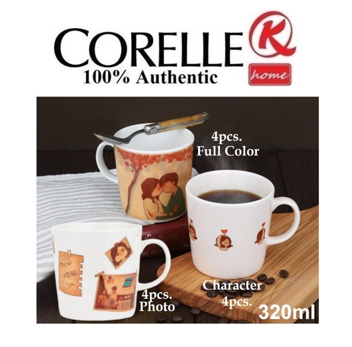 CORELLE Coordinates Mug 320ml 4 Piece Set | Lazada PH
