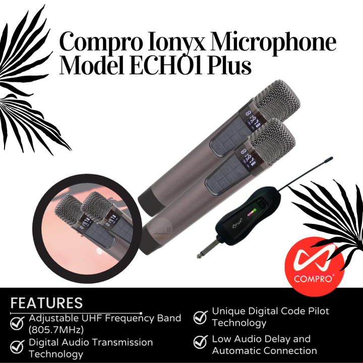 Compro Ionyx MicrophoneModel ECHO1 Plus | Lazada PH