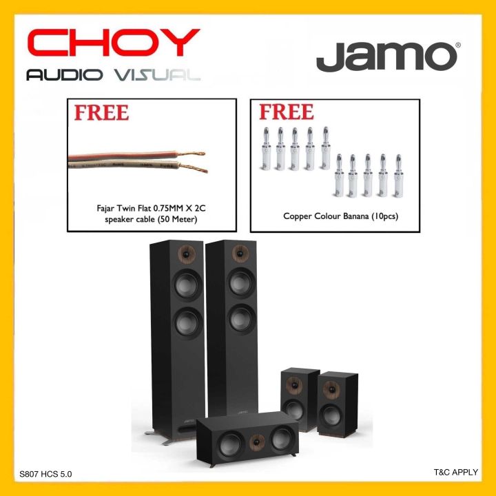 Jamo S807 HCS 5.0 Home Cinema System | Lazada