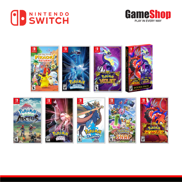 [Nintendo Switch] Pokemon Game set นินเทนโด้ สวิตช์ แผ่นเกม | Lazada.co.th