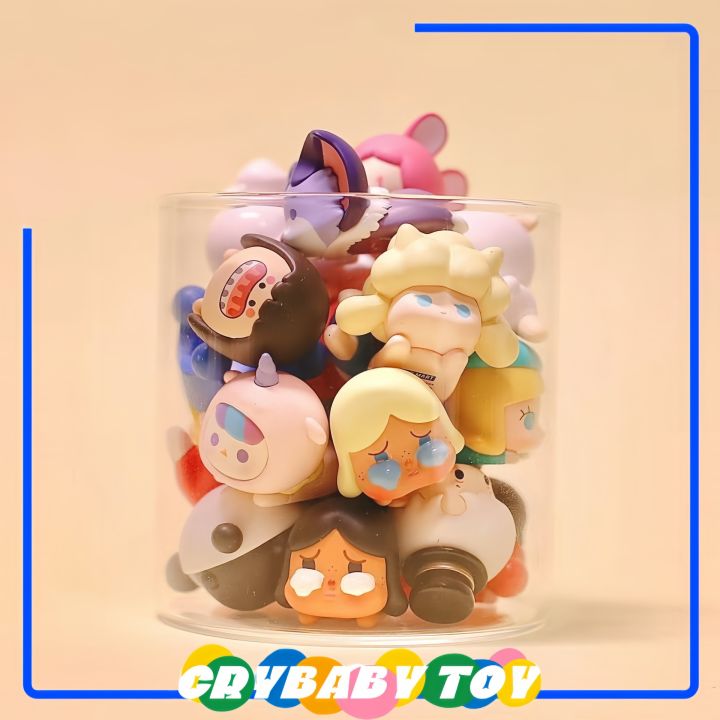 จัดส่งทันทีจากกรุงเทพฯ！POP BEAN lying position POPMART CRYBABY DIMOO ...