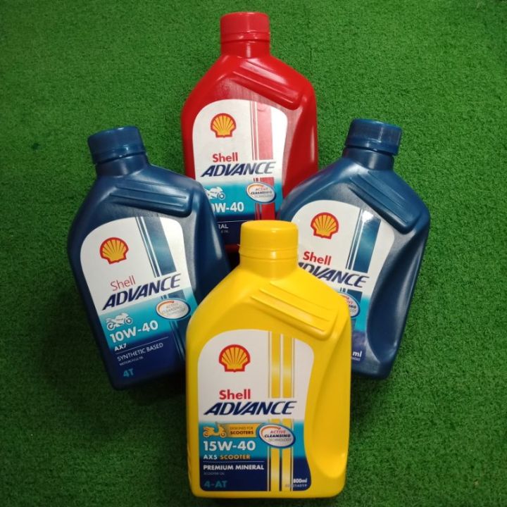 SHELL Advance Motorcycle Oil 800mL | Lazada PH