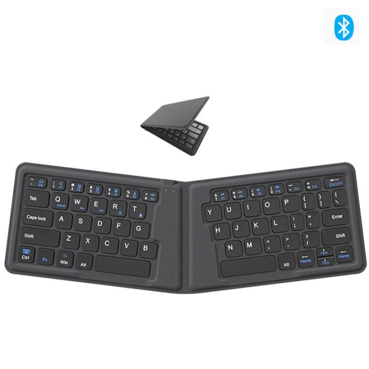 JOMAA Mini Bluetooth-campati Folding Keyboard for ipad Phone Laptop ...