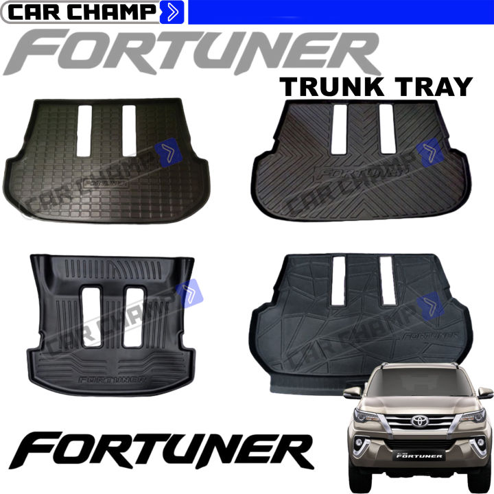 Toyota Fortuner 2005 to 2024 "FORTUNER LOGO" OEM Cargo Trunk Tray 2006 ...