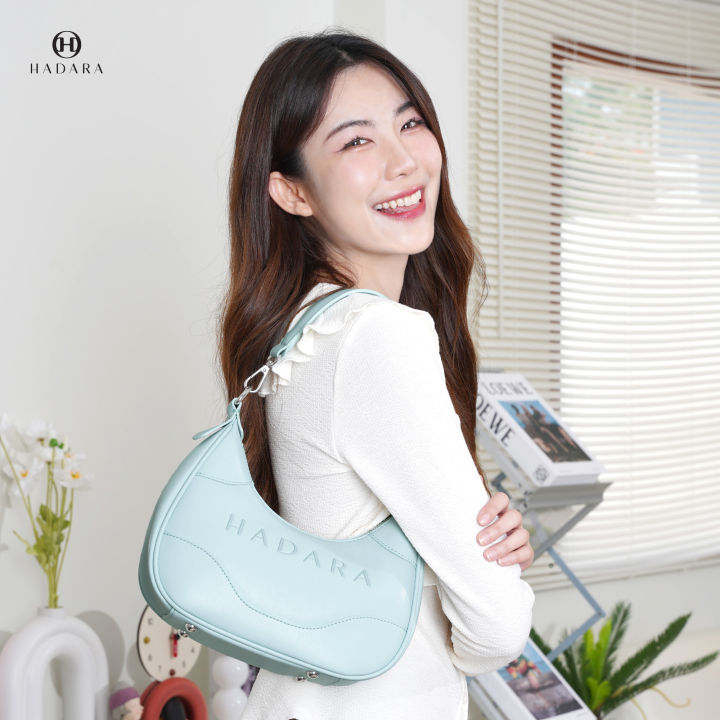 Hadara กระเป๋าสะพายข้าง รุ่น Light Carry No.13 สายกว้าง นุ่มพิเศษไม่บาดผิว ช่องเก็บ 16 ช่อง ...