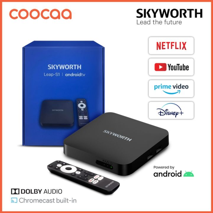 SKYWORTH 4K Ultra HD Android Box Leap-S1 | Lazada PH