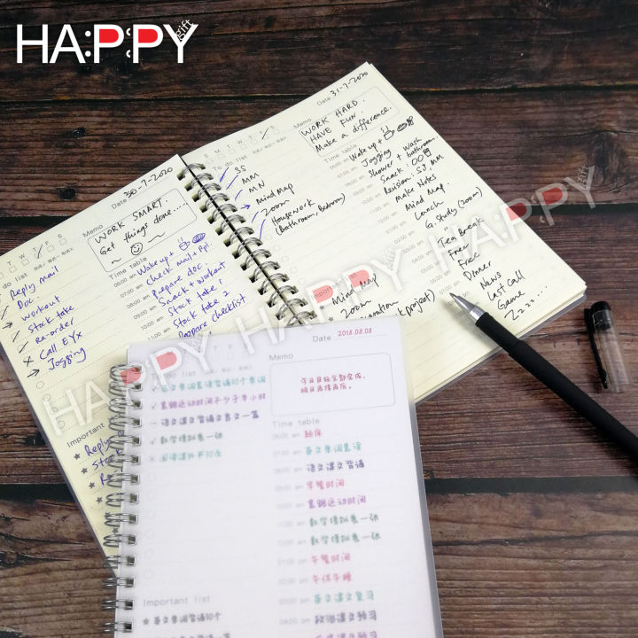 Daily Planner, Study Planner Notebook -100 days | Lazada