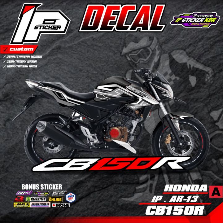 (cod) decal CB 150R - sticker decal variasi full body list honda CB ...
