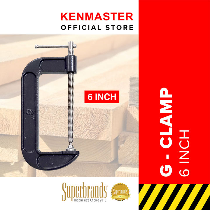 G Clamp 6 Inch / Alat Penjepit Kayu - KLEM053 | Lazada Indonesia