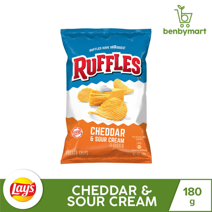 Ruffles Cheddar & Sour Cream 170g | Lazada PH