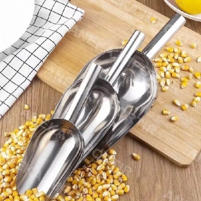 Skop Es Batu Stainless Skop Beras Serbaguna Anti Karat | Lazada Indonesia