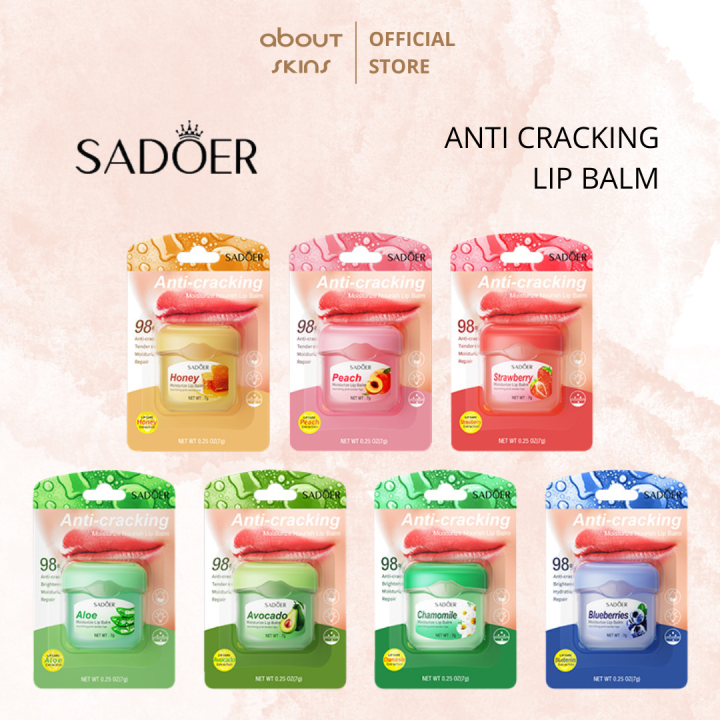 ABOUT SKINS SADOER Anti-Cracking Lip Balm 7g | Lazada
