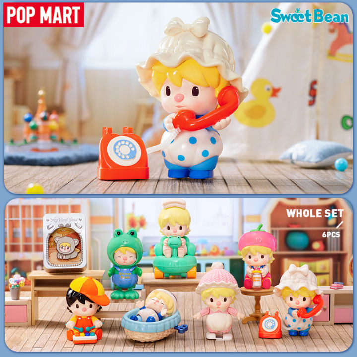 POP MART Sweet Bean Growth Illustration Series Figures Blind Box ...