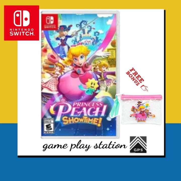 nintendo switch Princess Peach Showtime ( english asia )+bonus | Lazada ...