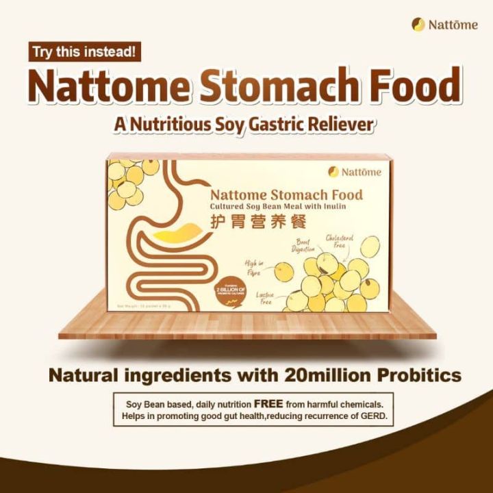 【READY STOCK】Nattome Stomach Food Gastric Heartburn Acid Reflux Bloated ...