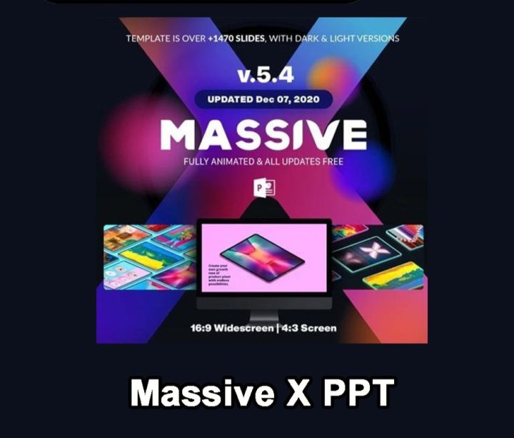Massive X v5.4 - PowerPoint Presentation Templates | Lazada