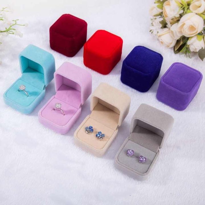Velvet Jewelry Gift Box For Ring COD | Lazada PH