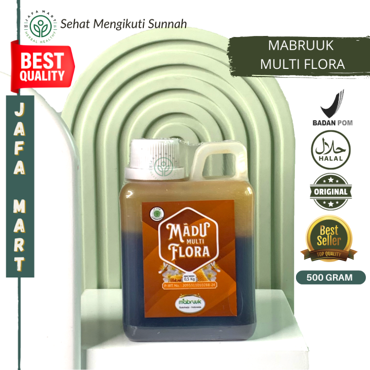 Madu Murni Multi Flora Mabruuk - Madu Murni Asli 500Kg | Lazada Indonesia