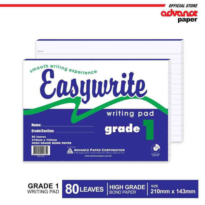 Easywrite Writing Pad -3pads | Lazada PH
