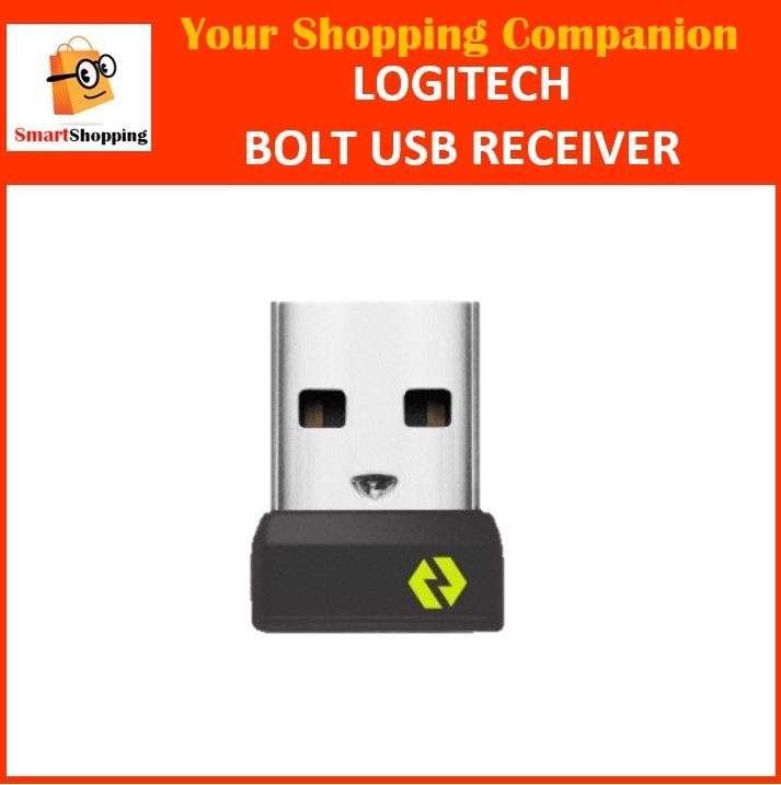 Logitech Receiver-Bolt USB Compatible Windows®︎ 10,11 or later macOS 10 ...
