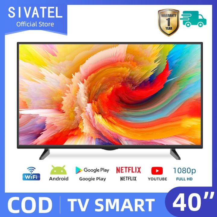 Sivatel TV Smart Android 40/43/55 inch Android 11.0 FHD Televisi Murah ...