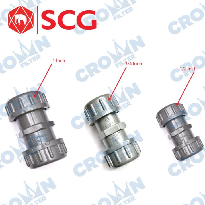 [SCG] Socket Union / Watermur / Water Mur Tanpa Lem Pipa 1/2 Inch SCG ...