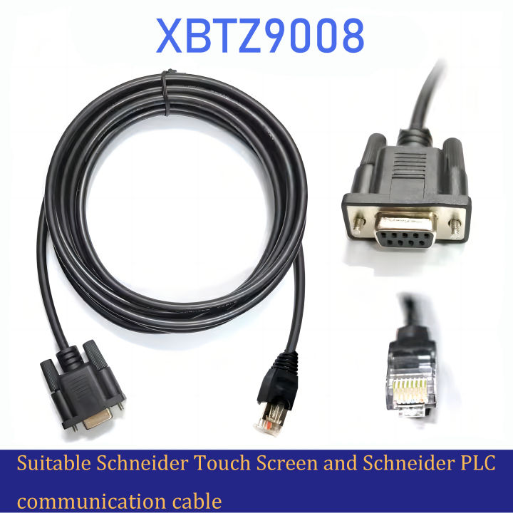 สายเคเบิลเชื่อมต่อ XBTZ9008สำหรับ Schneider หน้าจอสัมผัส GXO/GXU 5502/ ...