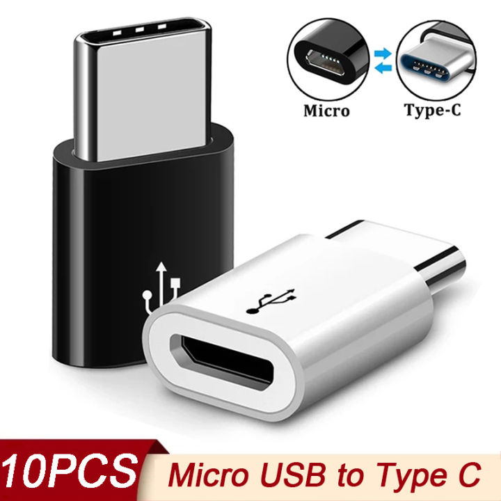 1/3/5/10Pcs Micro USB Male To Type C Female Adapter Converter for ...