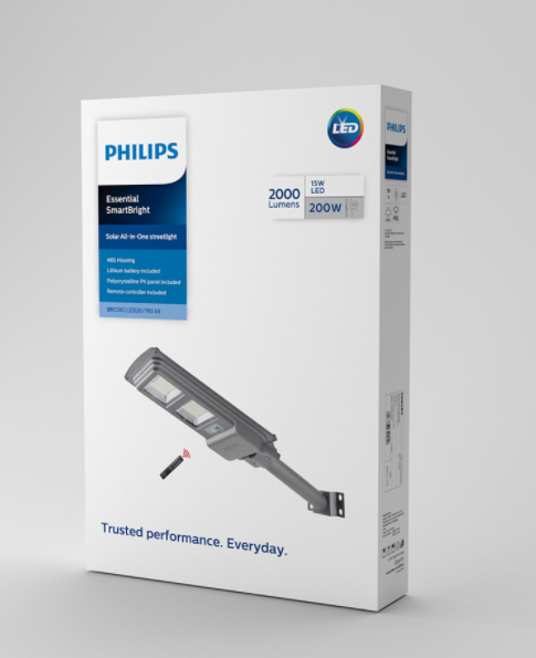Philips โคมถนนโซลาร์เซลล์ ฟิลลิป์ รุ่น200W BRC010 LED Philips Solar ...