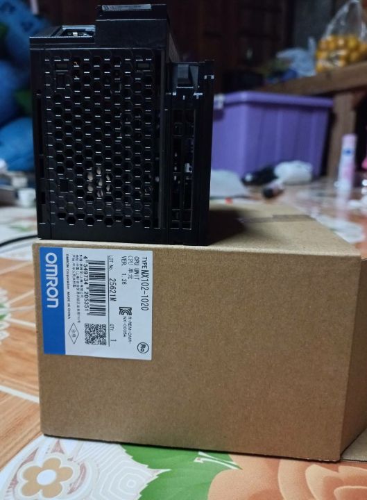 new Omron NX102-1020 CPU with with Database Connectivity, 5MB program ...