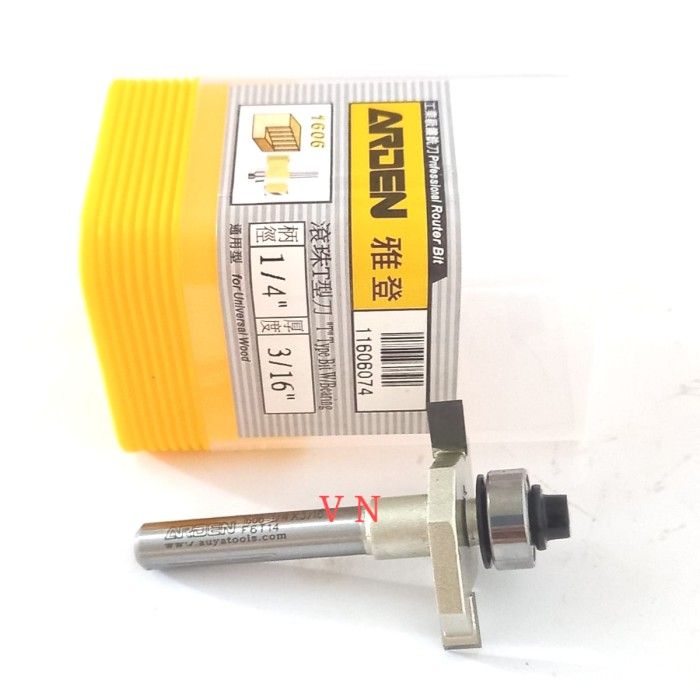 Mata Router/Profil T Sloting Bit 5 mm ( 1/4 x 3/16 ) ARDEN | Lazada ...