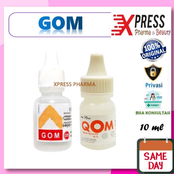 ⚡XPRESS⚡ GOM glycerin / obat sariawan / activator slime slem slim ...