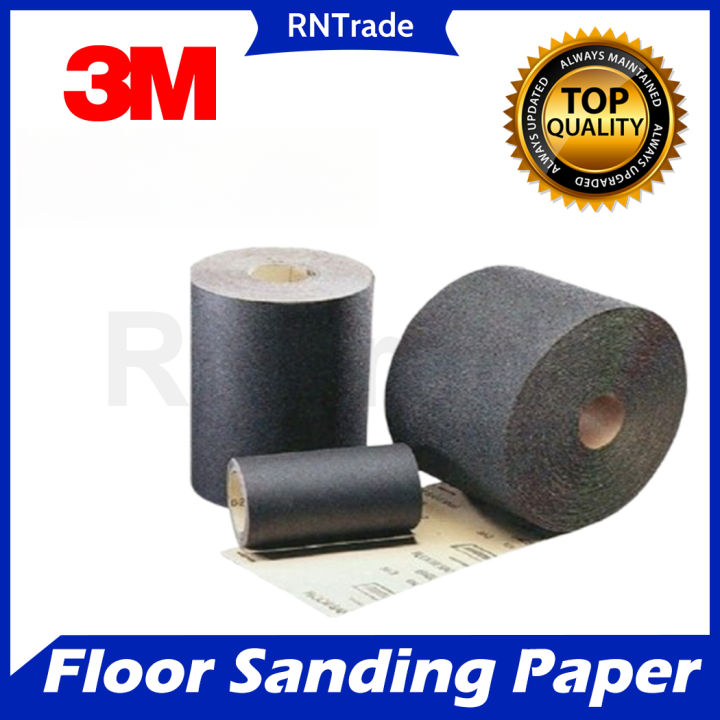FLOOR SANDING PAPER per meter 12" x meter 3M, CARBORUNDUM, GREENFIELD ...