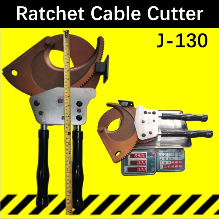 Twin Jean Ratchet Cable Cutter Copper Aluminum Armored Cable Cutter ...