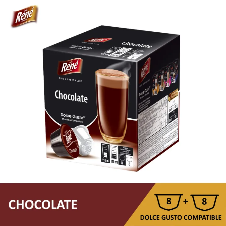 RENÉ | CHOCOLATE | Dolce Gusto® Compatible | Lazada