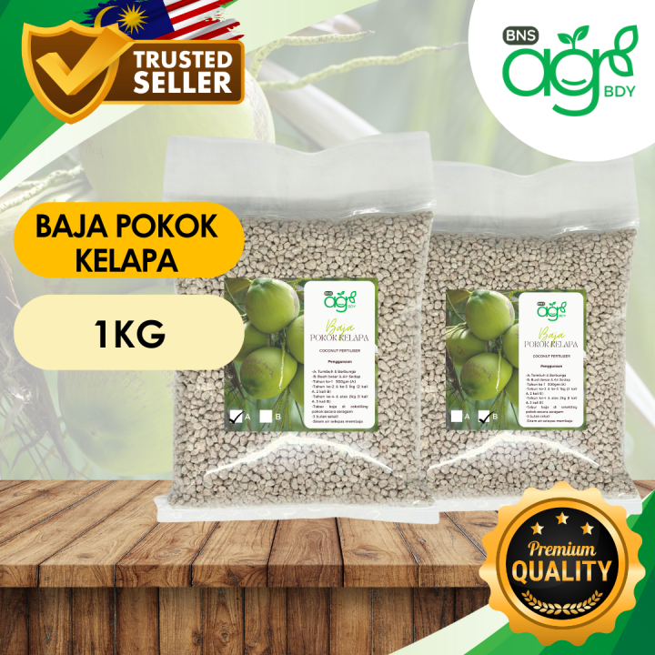 [1kg] AgroBuddy Special Coconut Fertilizer | Baja Pokok Kelapa Khas ...