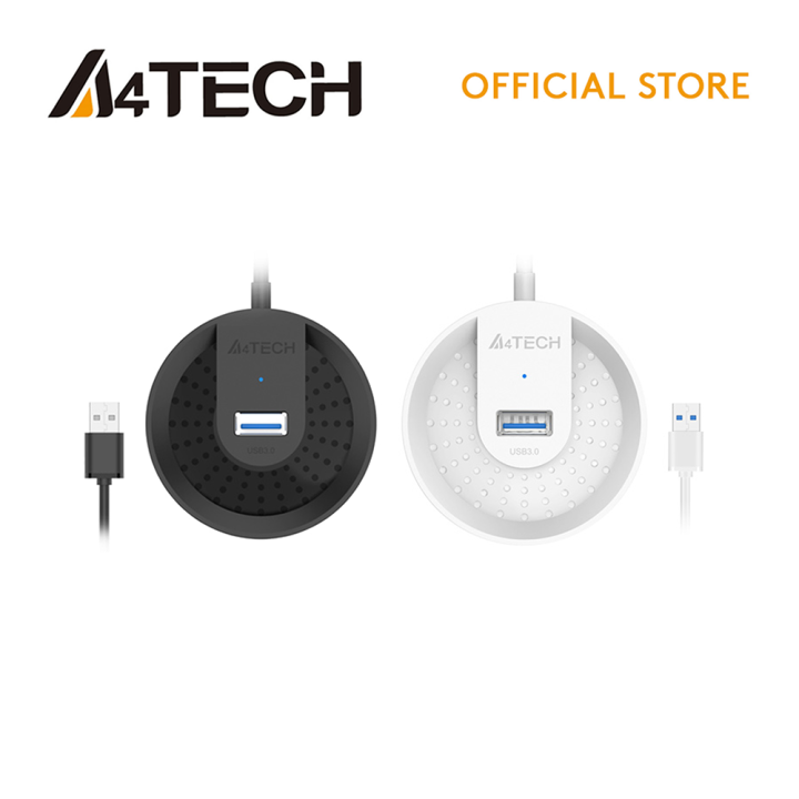 A4Tech HUB-30 4 Ports 5120 Mbps Super-Speed Transfer USB 3.0 Charging ...