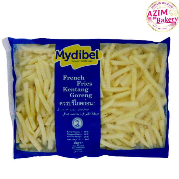 (NO COD,ONLY ONLINE PAYMENT)French Fries Mydibel 1kg | Kentang Goreng ...