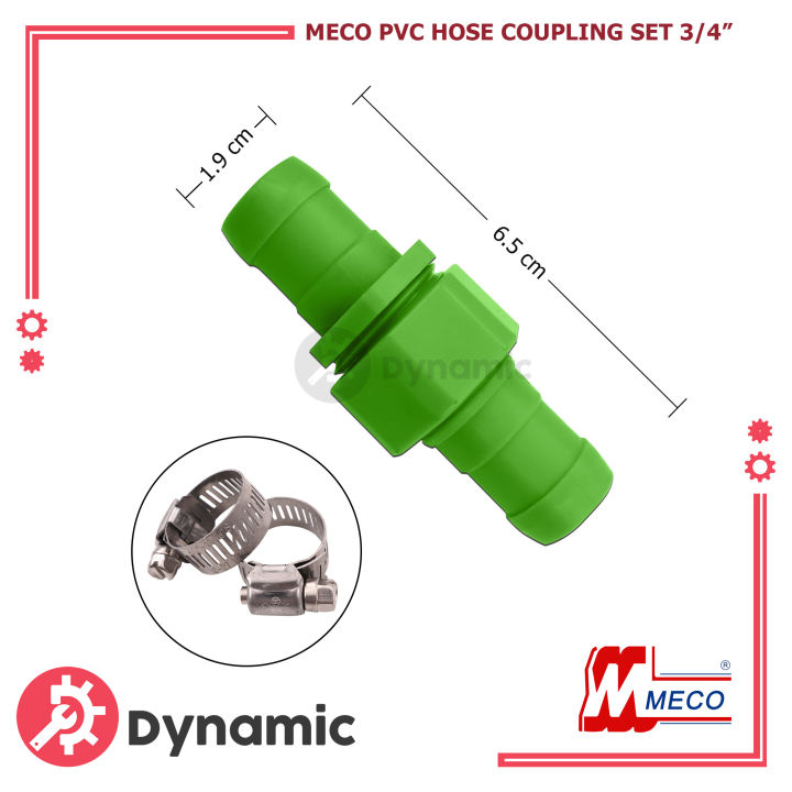 Meco PVC Hose Coupling Connector 1/2 , 5/8 , 3/4 | Lazada PH