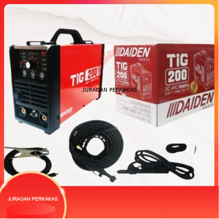 las DAIDEN TIG200 TIG 200 TIG-200 DC PULSE WELDING INVERTER MACHINE | Lazada Indonesia