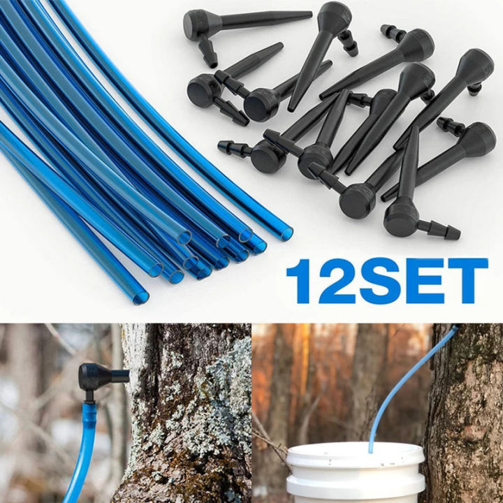 6/12Set Maple Syrup Tree Tapping Kit Maple Sap Dropper Taps Set Tree ...