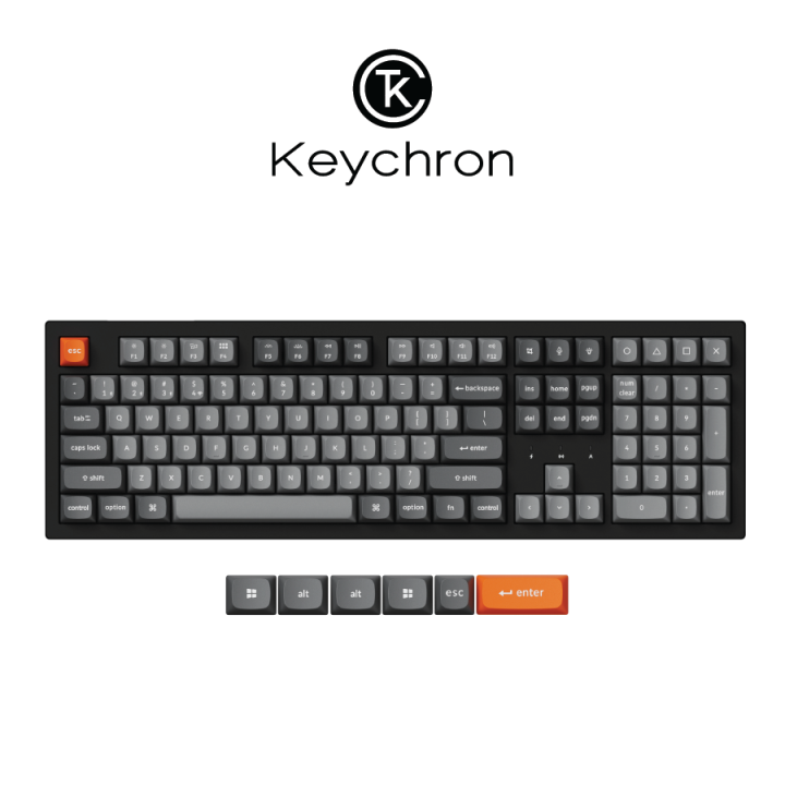 Keychron K10 Max QMK Wireless Mechanical Keyboard RGB Backlight Fully ...