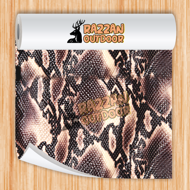 STIKER MOTIF SISIK ULAR 100x50 | Lazada Indonesia