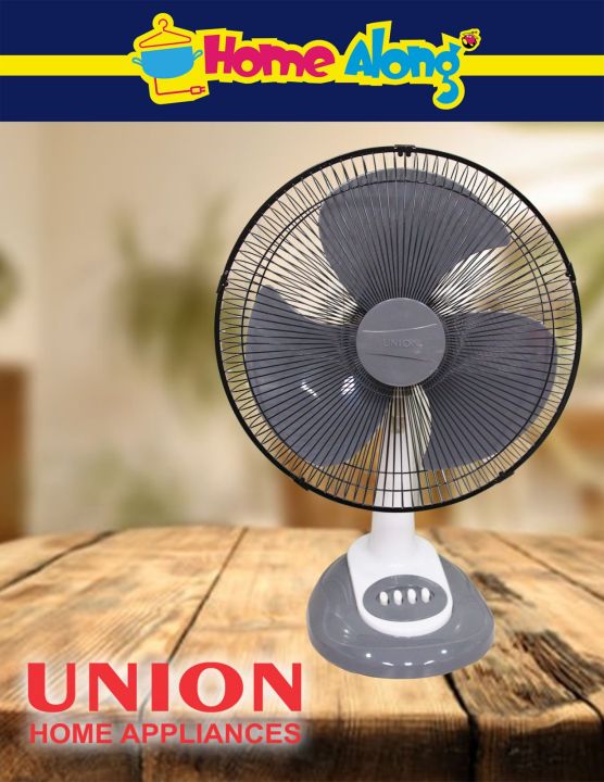 Union 16" Plastic Petal Blade Desk Fan | Lazada PH