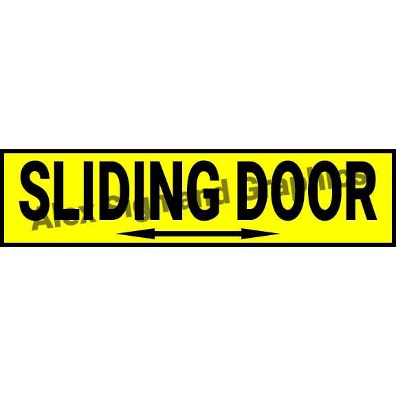 Sliding Door PVC Signage - 1.9 x 7.5 inches | Lazada PH