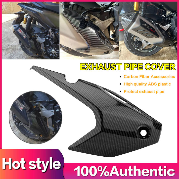 Motorcycle HONDA ADV 150 MUFFLER COVER / HEATGUARD COVER Exhaust Pipe ...